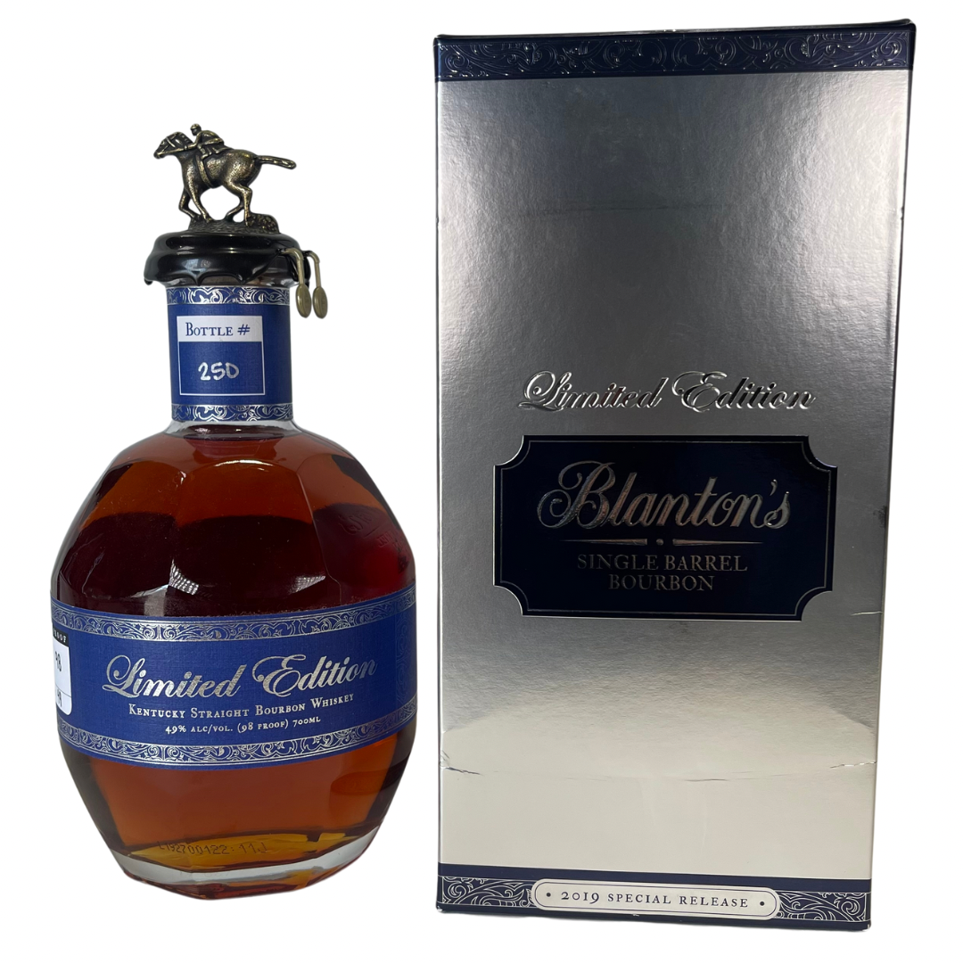 2019 Blanton's Blue Label Poland Special Release Single Barrel Kentuck ...