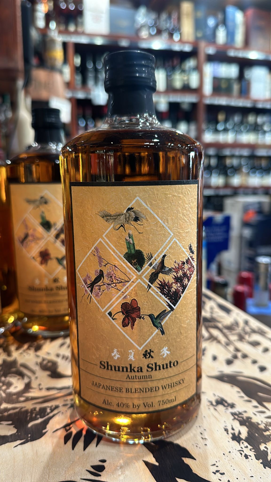 Shunka Shuto Autumn Fall Edition Japanese Blended Whisky 750ml – Fine ...