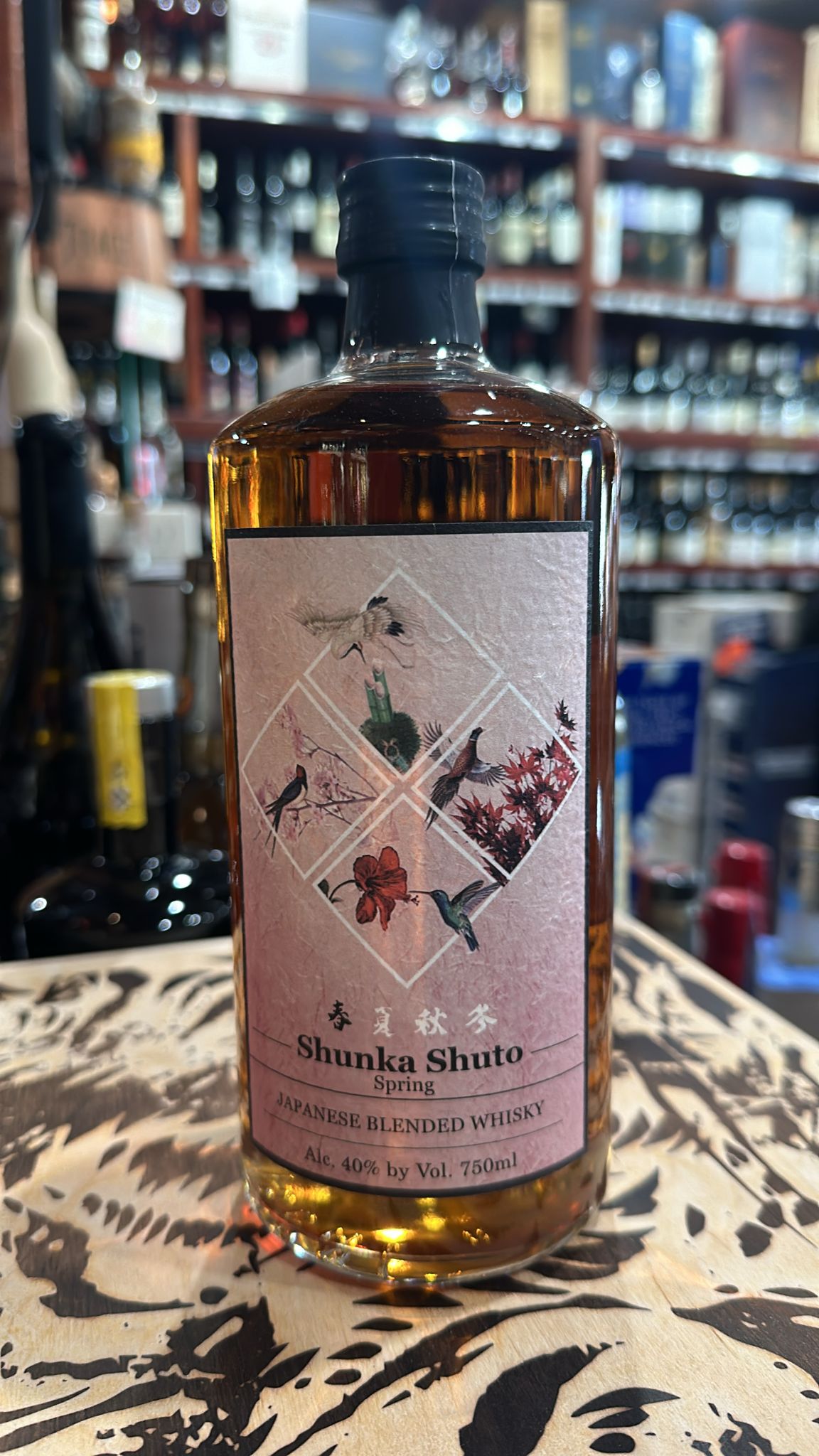 Shunka Shuto Spring Edition Japanese Blended Whisky 750ml – Fine Drams ...