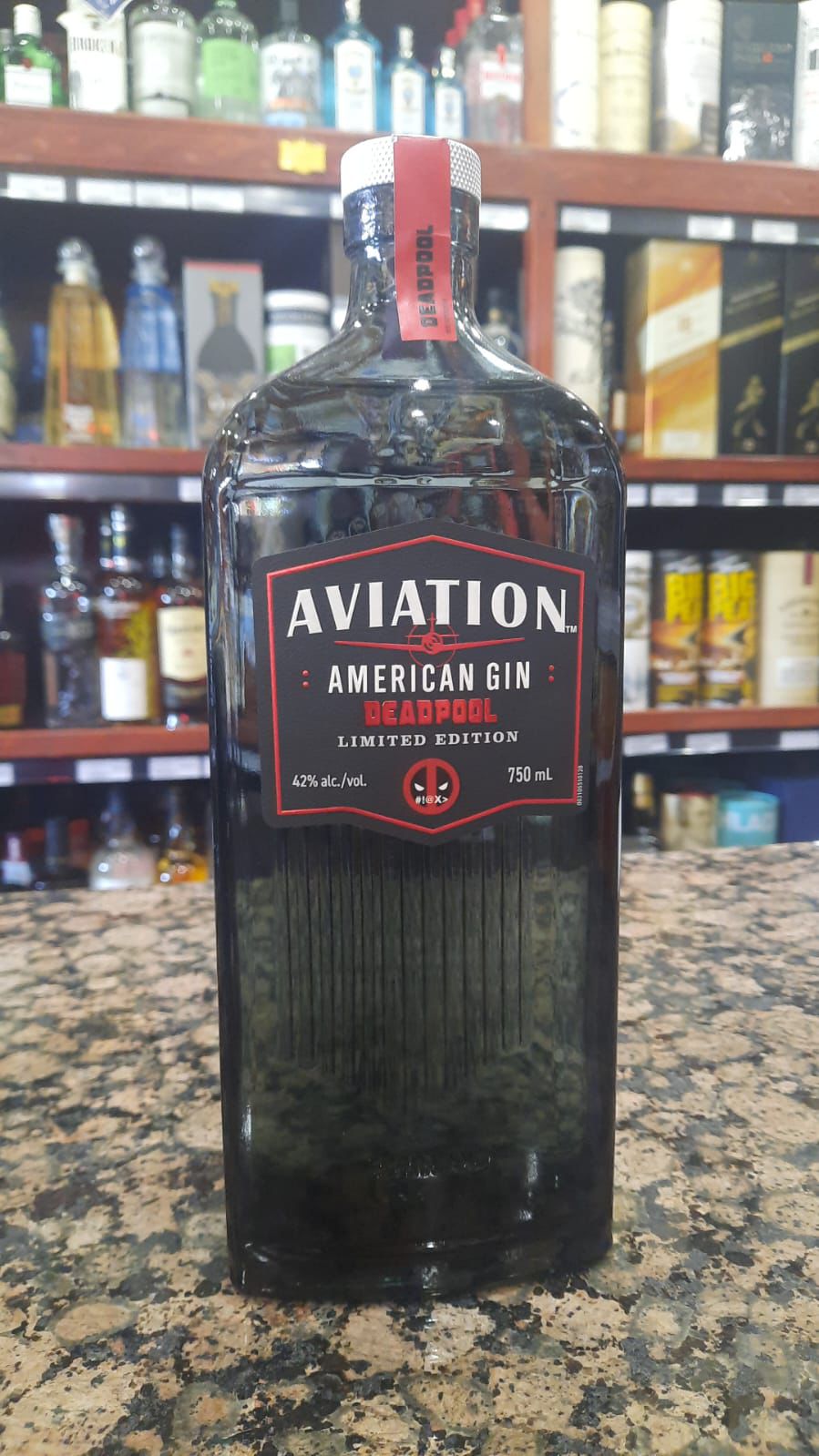 Aviation Deadpool Limited Edition American Gin 750ml – Fine Drams Market