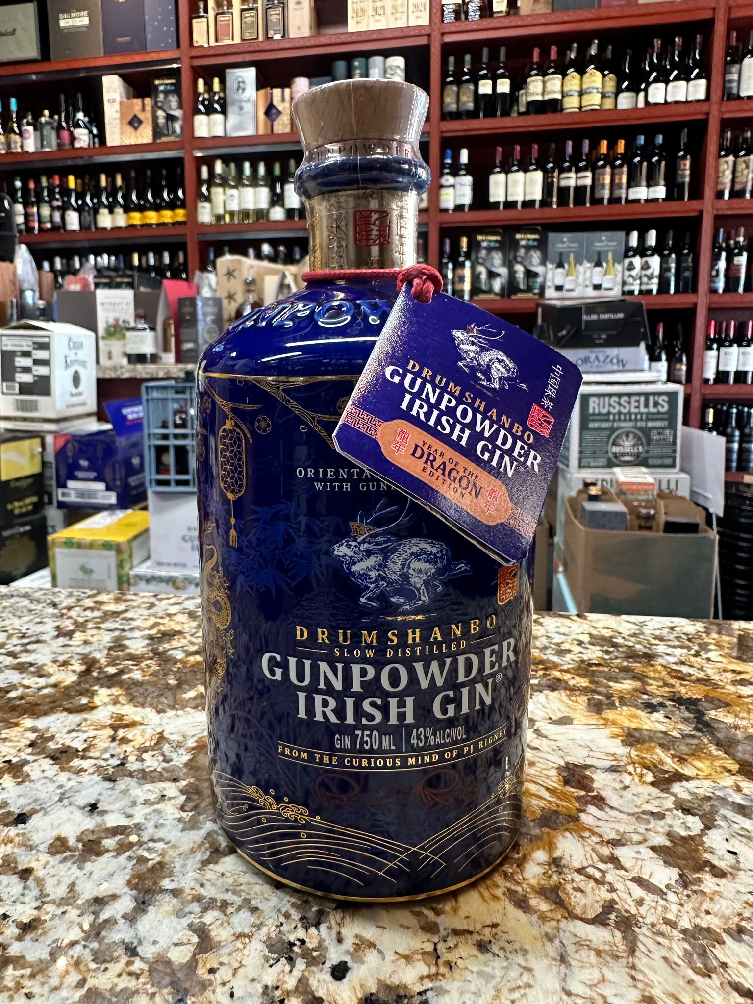 Drumshanbo Year of the Dragon Gunpowder Irish Gin 750ml – Fine Drams Market