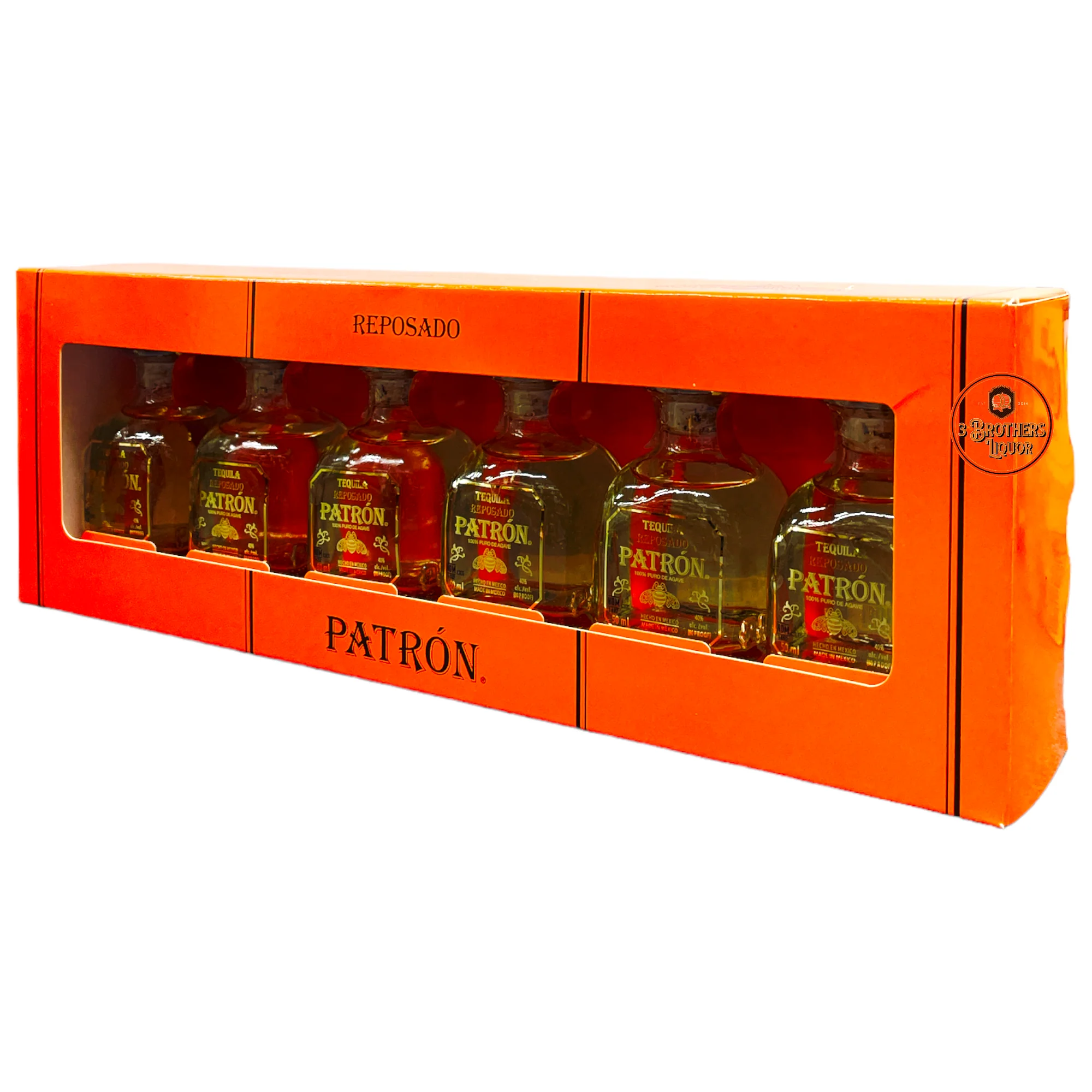 Patron Reposado Tequila 50ml 6-Pack Bundle – Fine Drams Market