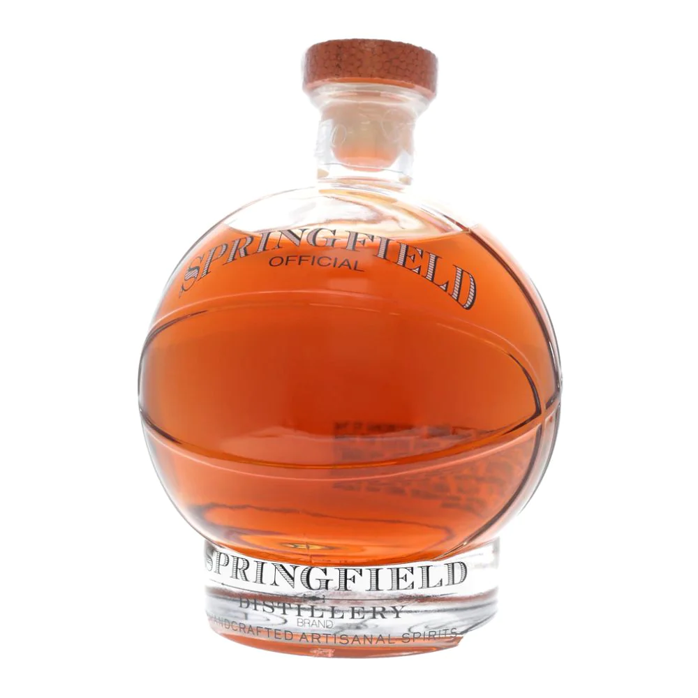 Springfield Distillery Bourbon Whiskey in a Basketball Decanter 750ml ...
