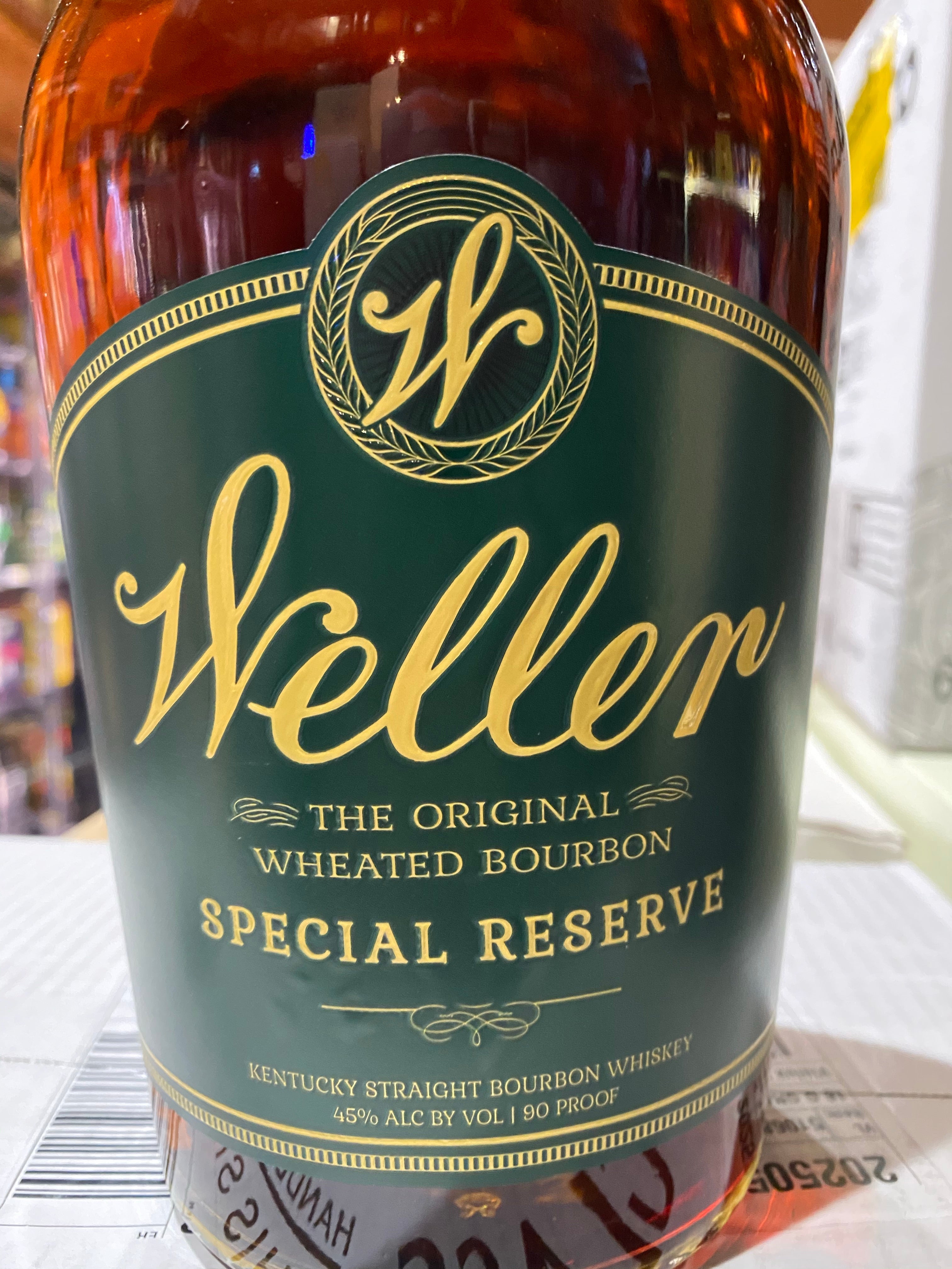 W. L. Weller Special Reserve Kentucky Straight Wheated Bourbon Whiskey ...